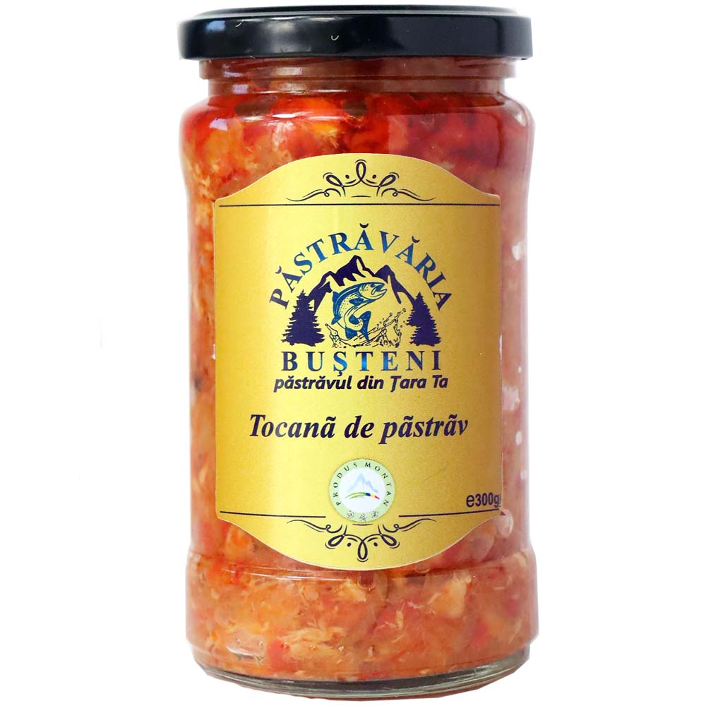 Pastravaria Busteni Tocana de pastrav cu legume