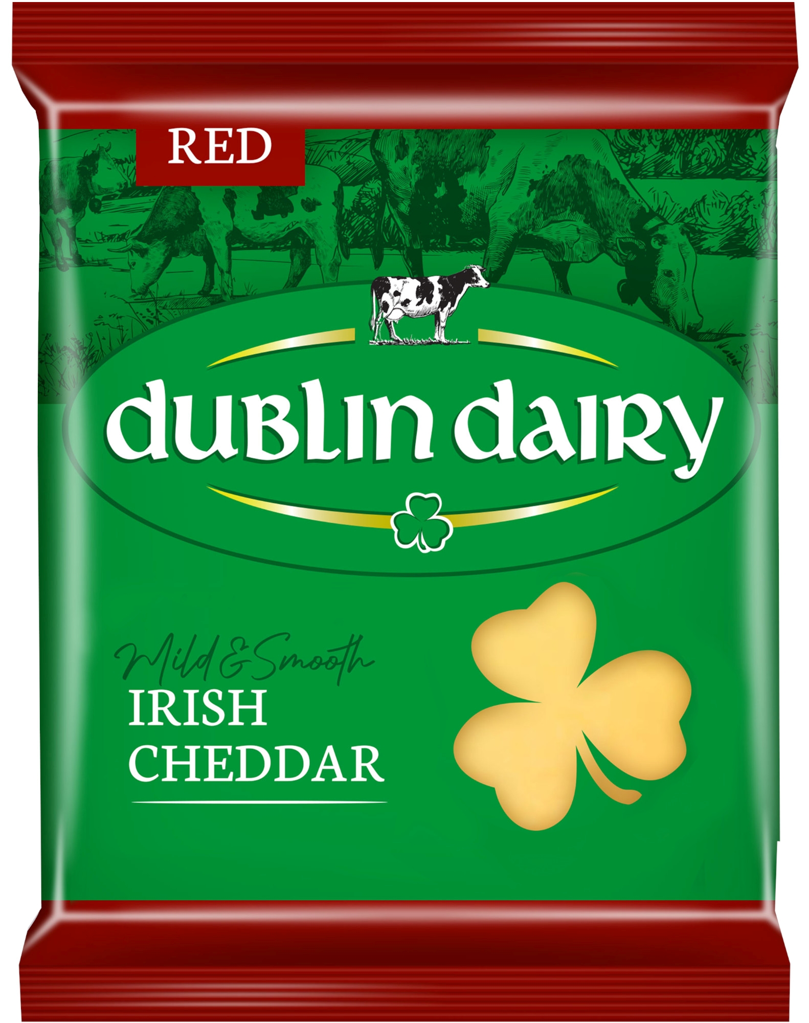Dublin Dairy Irish Cheddar Red bucata