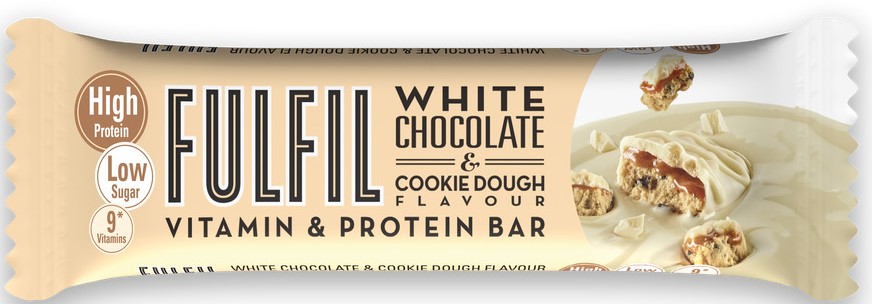 Fulfil Nutrition Batoane Proteice Ciocolata Alba And Cookie