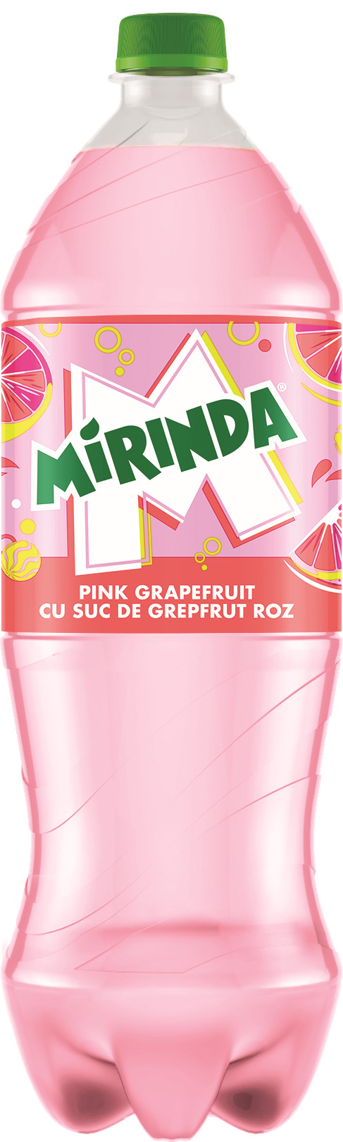 Mirinda Pink Bautura racoritoare carbogazoasa cu gust de grepfruit roz pet