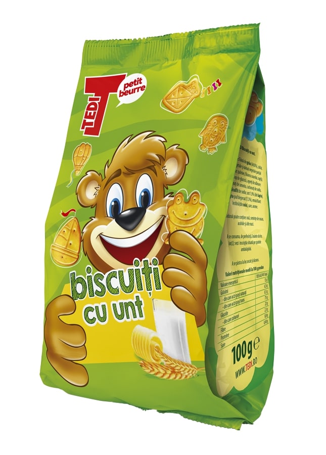 Tedi Biscuiti cu unt