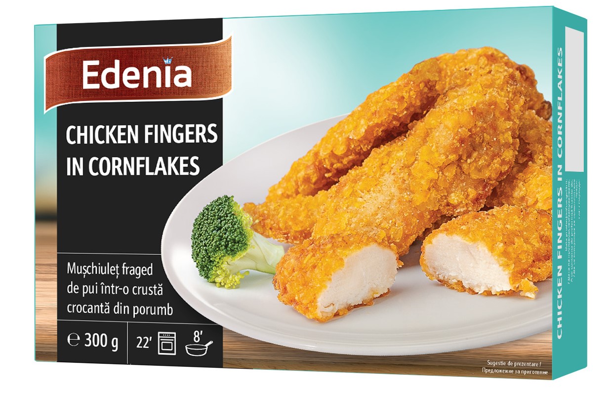 Edenia Chicken fingers in cornflakes