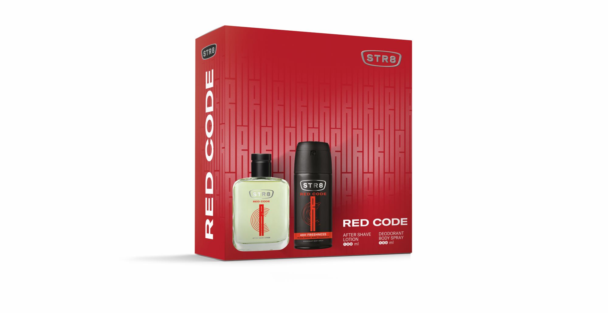 STR8 RED CODE Set cadou: Lotiune dupa barbierit + Deodorant spray ...