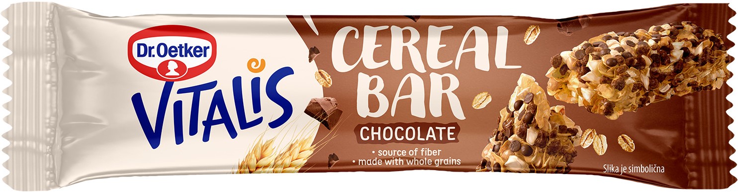 Dr.Oetker Vitalis Baton cereale cu ciocolata