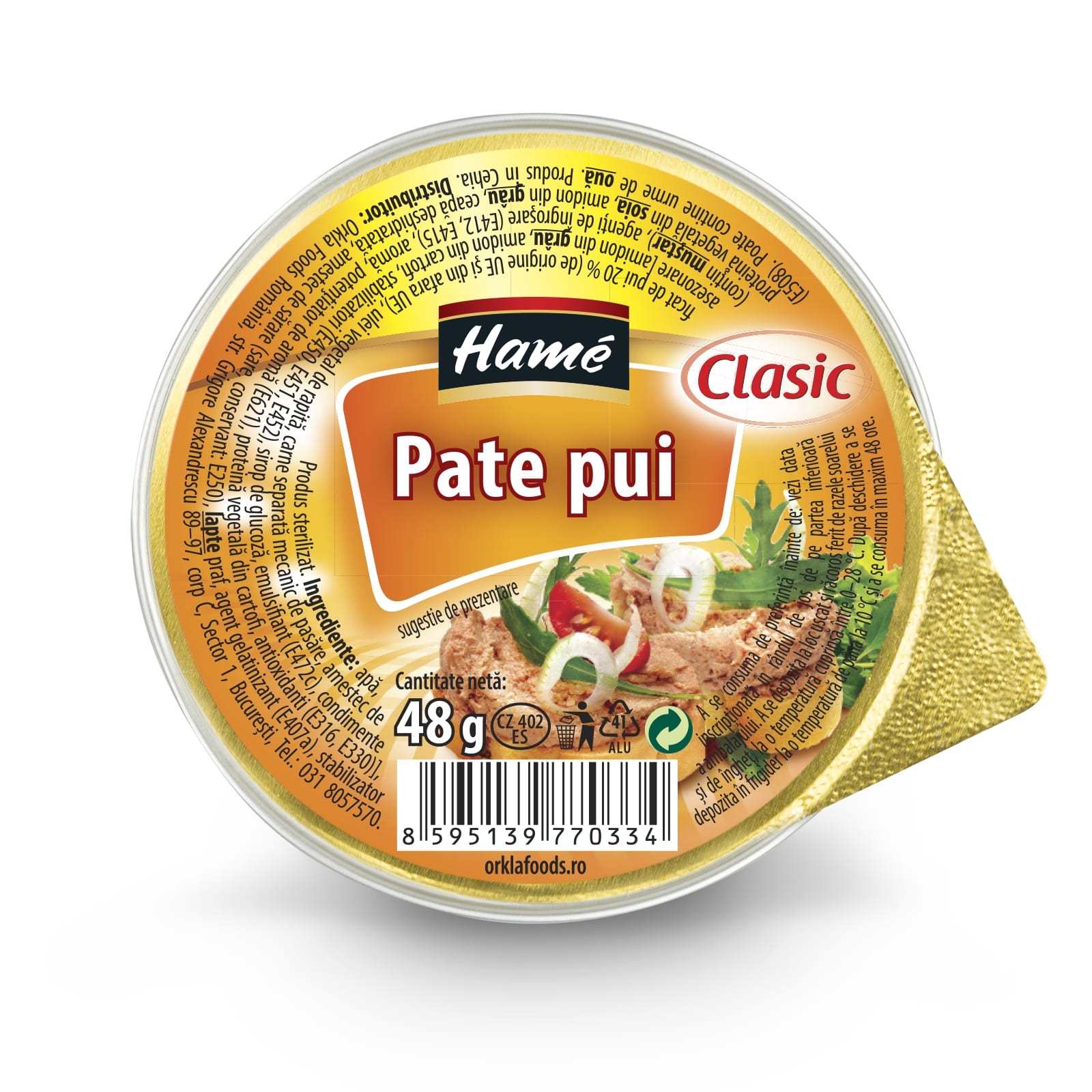 Hame Pate de pui