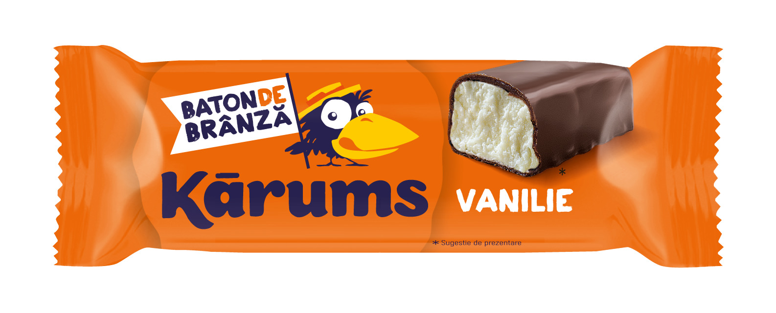 Karums Baton de branza proaspata cu aroma de vanilie
