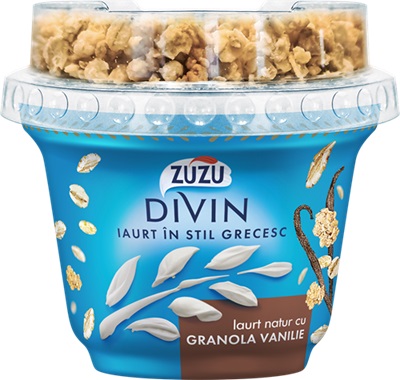 ZUZU Divin Iaurt natur 2% + Granola
