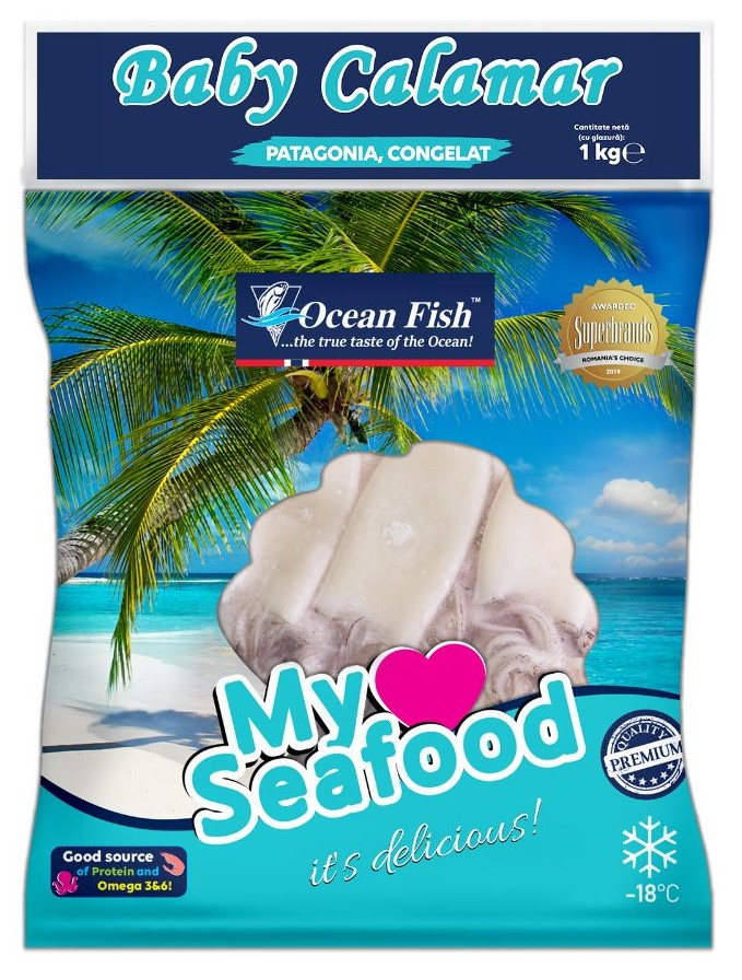 Ocean Fish Calamar baby India 10/20