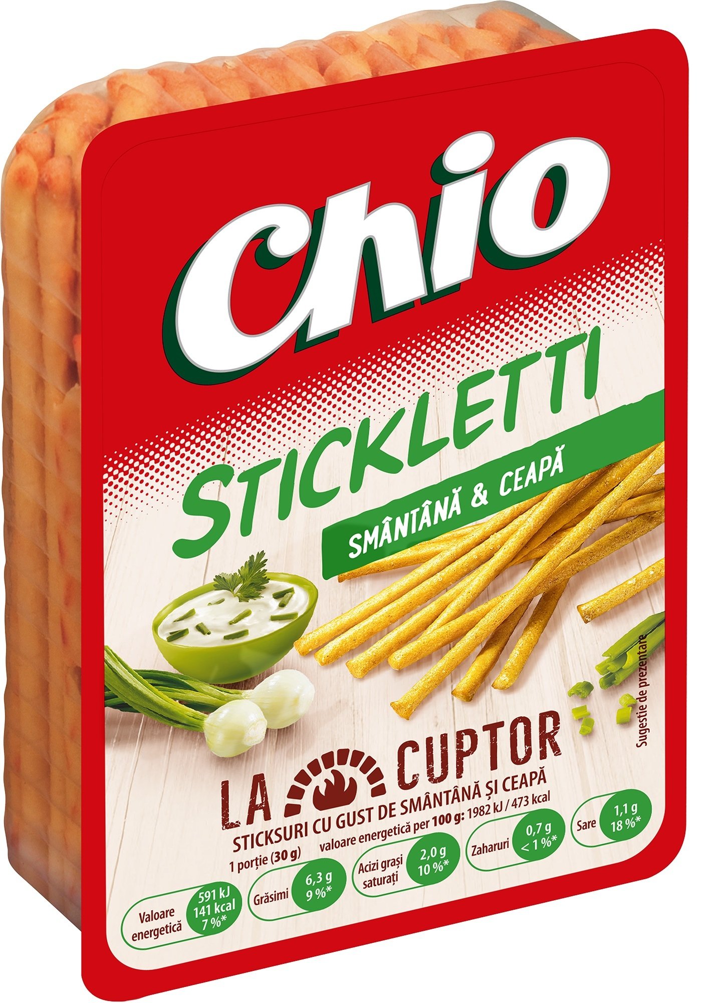 Chio Stickletti Smantana si ceapa