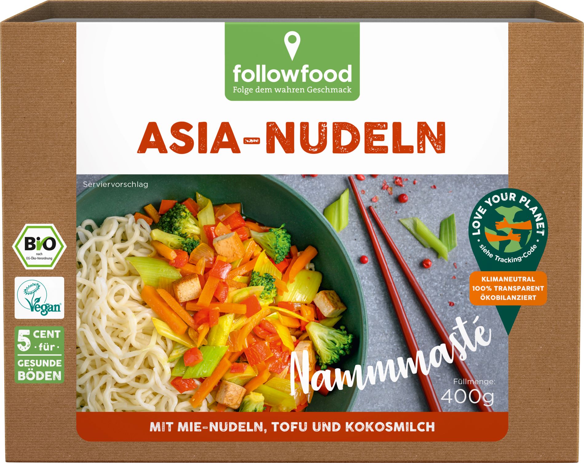 Followfood ECO Taitei asiatici congelati