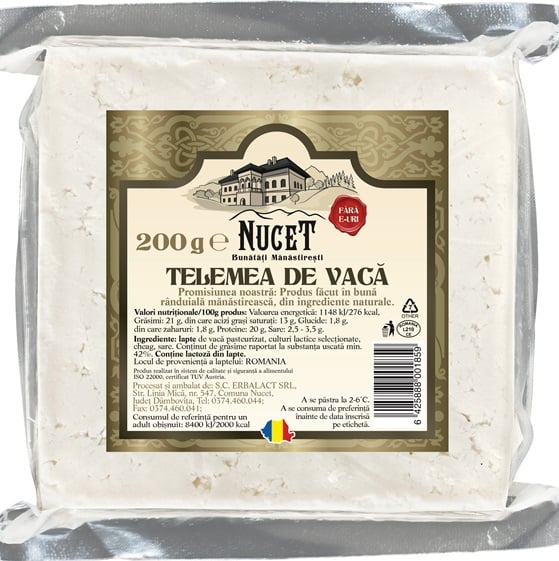 NUCET Telemea de vaca