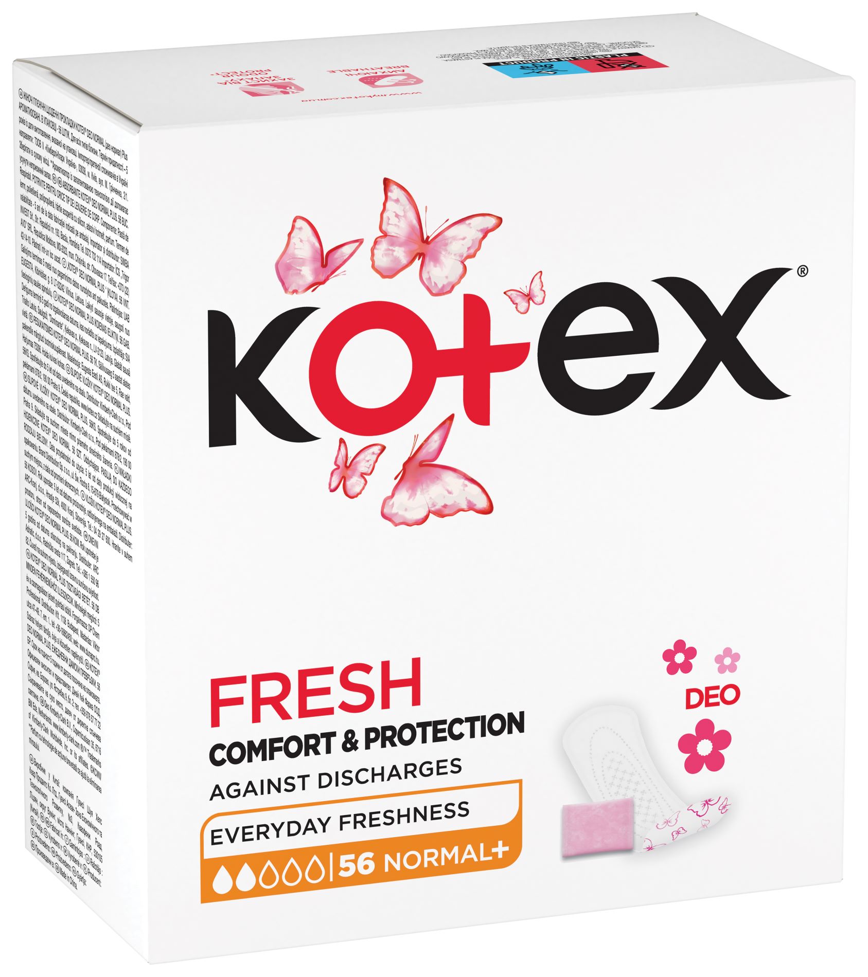 Kotex Deo Normal Plus Absorbante zilnice
