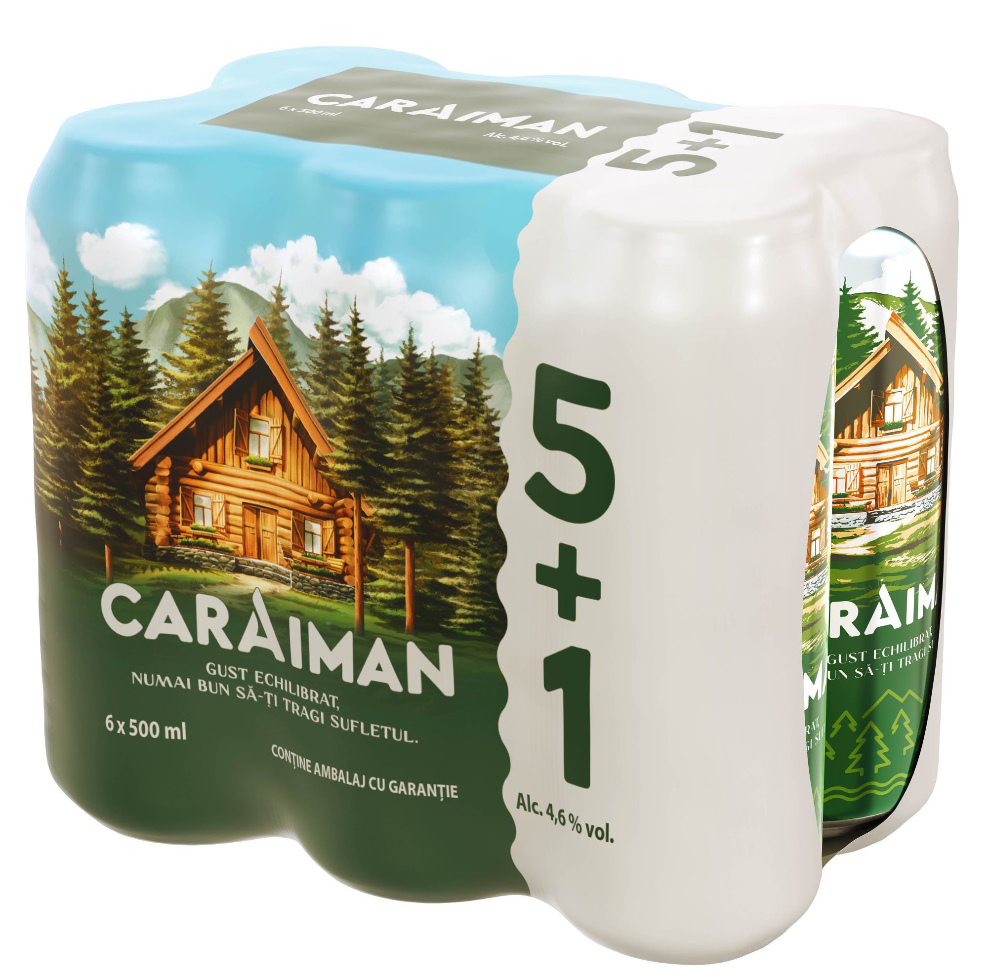 Caraiman Bere blonda doza 5+1 pack