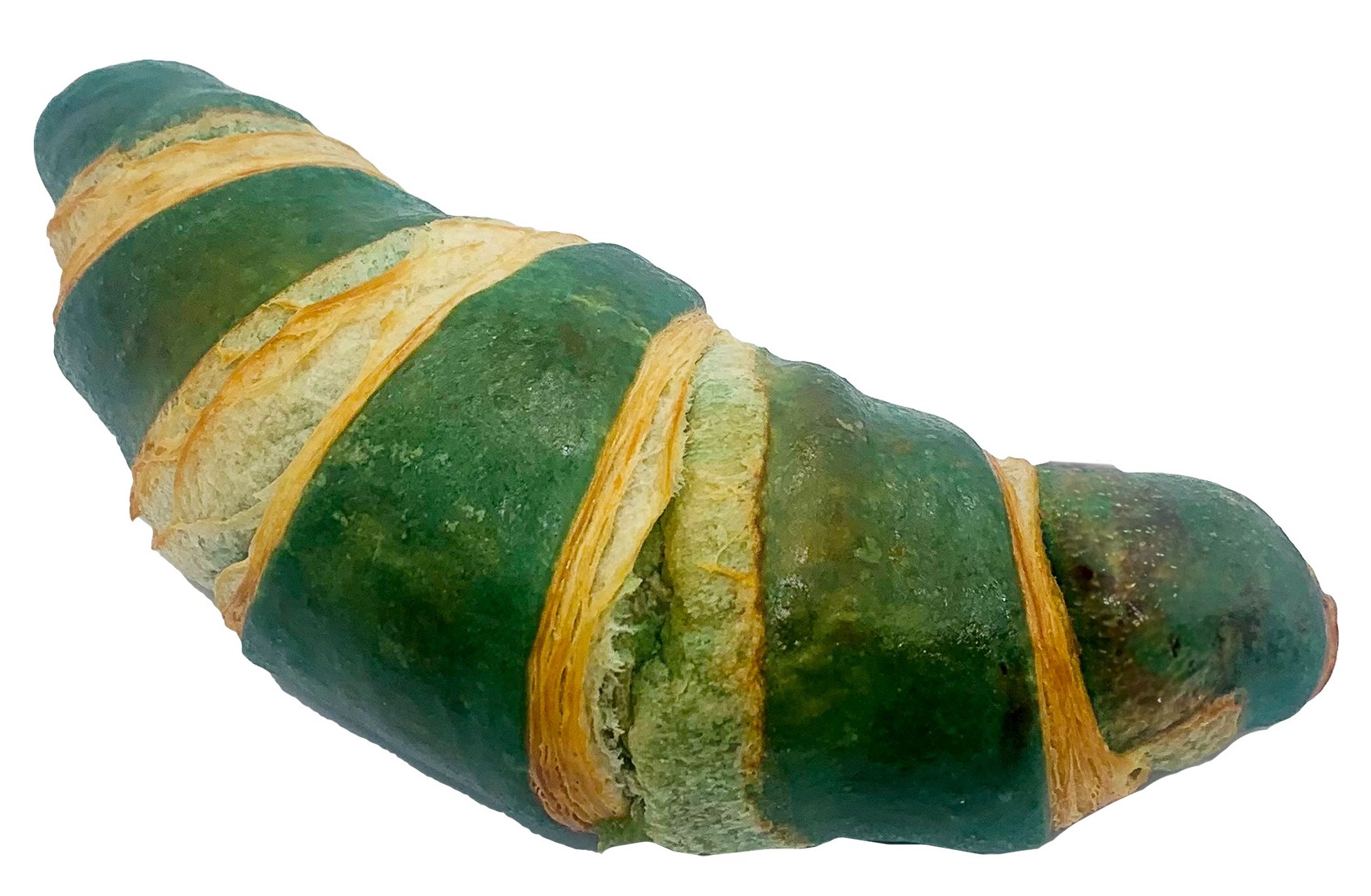 Croissant cu crema de fistic