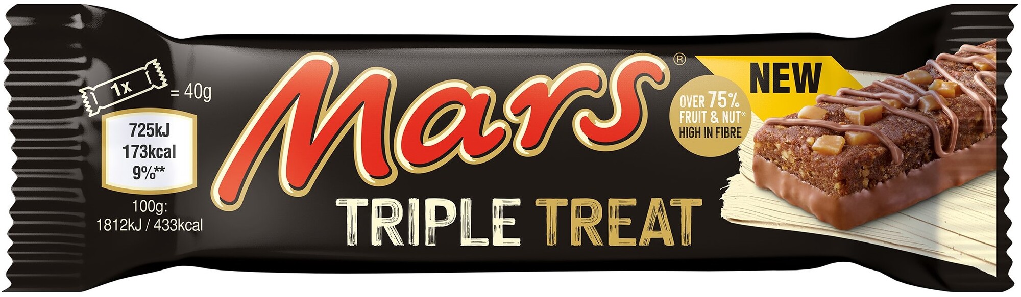 Mars Triple Treat Baton ciocolata