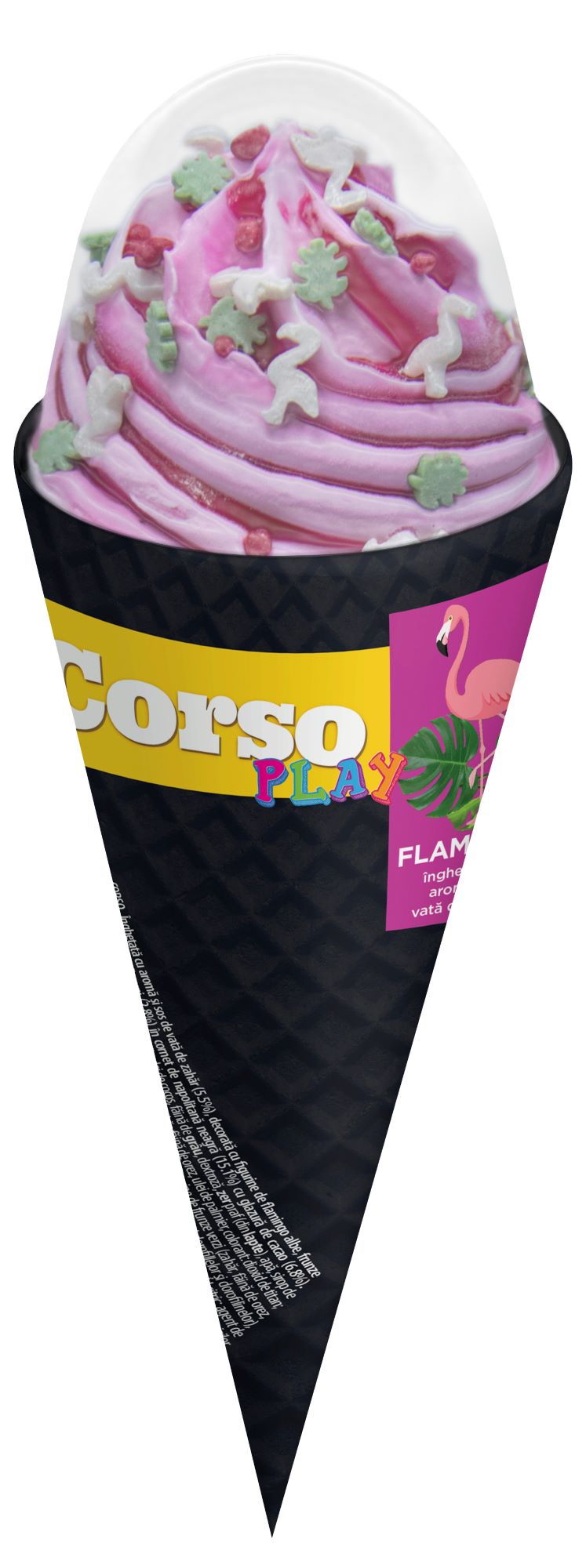 Corso Con Play Flamingo Inghetata la cornet