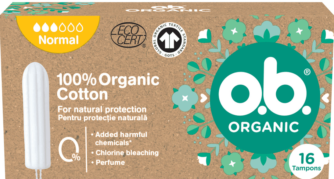 OB Organic Normal Tampoane
