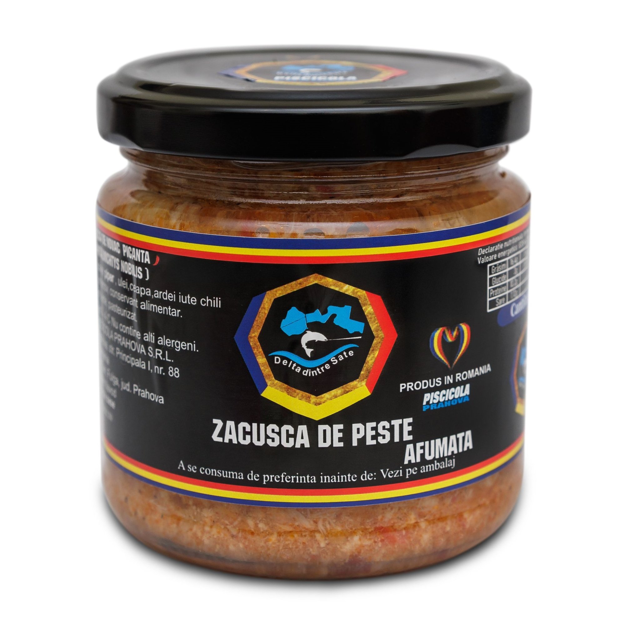 Delta dintre Sate Zacusca de peste afumata