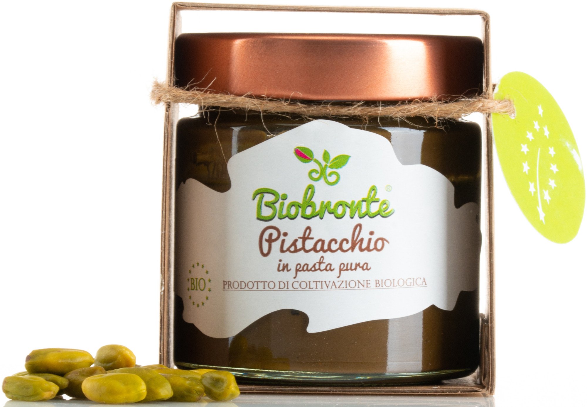 BioBronte ECO Pasta de fistic 100% de Bronte