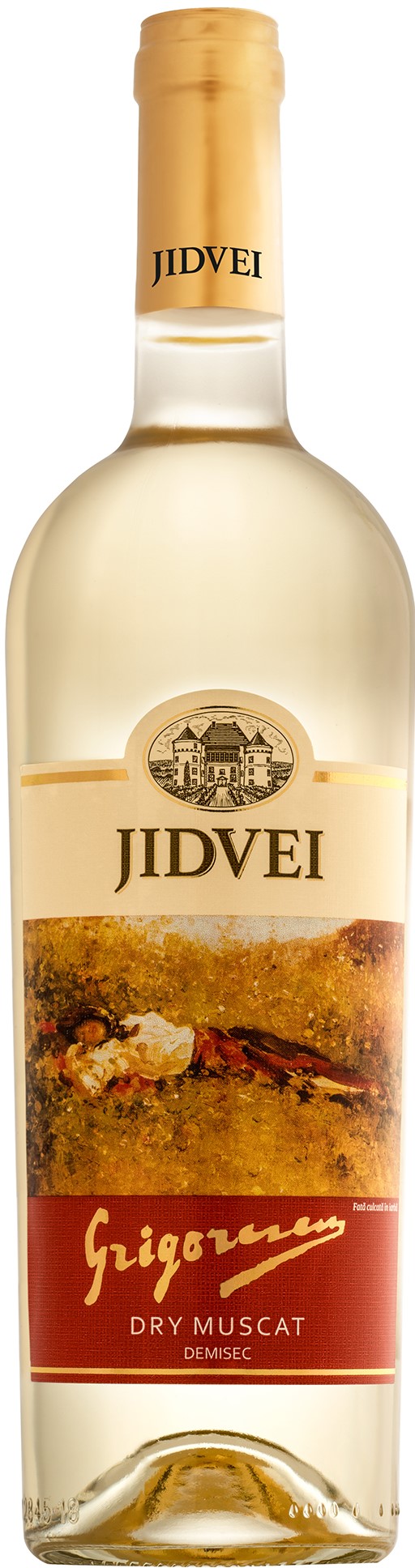 Grigorescu Vin alb demisec Dry Muscat