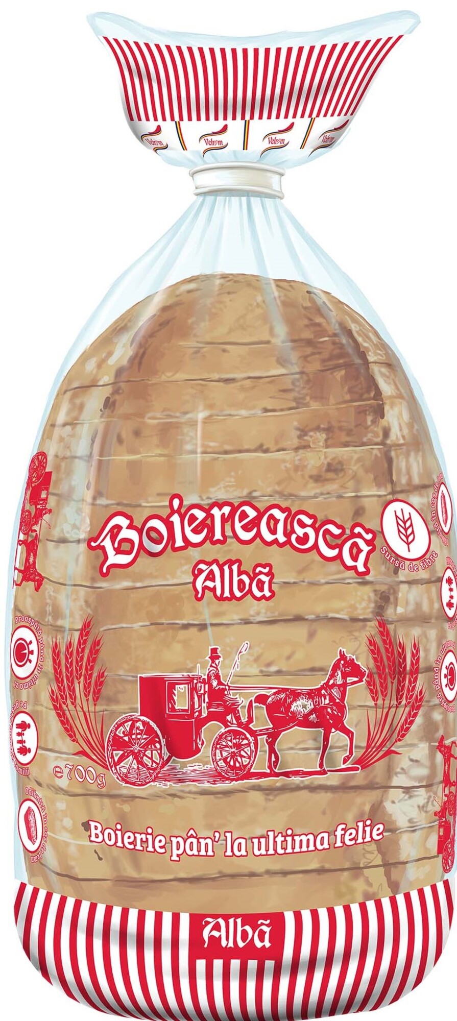 Paine Boiereasca alba
