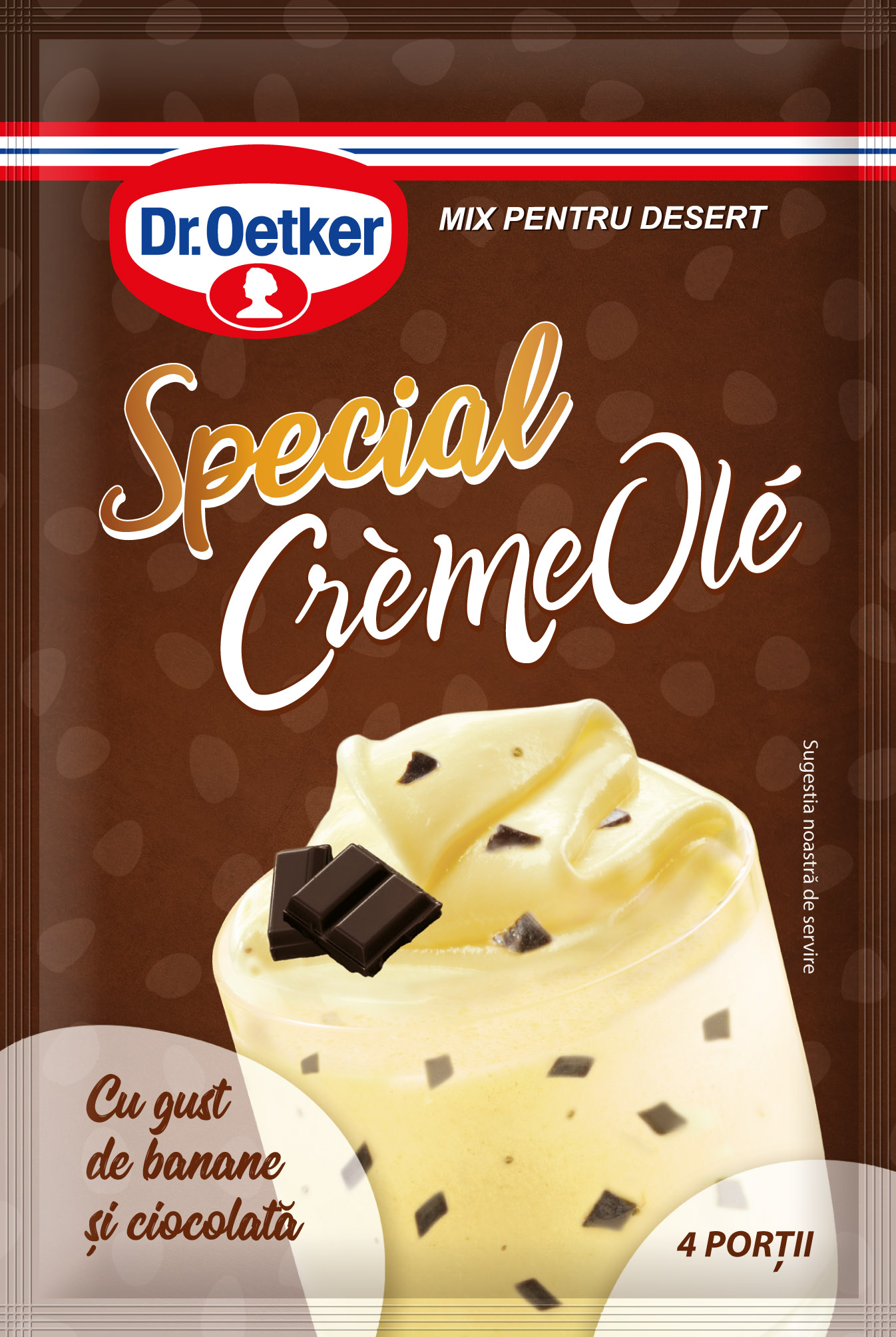Dr.Oetker Special Crème Ole cu gust de banane si ciocolata