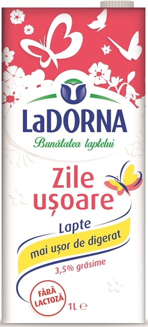 LaDORNA Lapte fara lactoza 3.5%