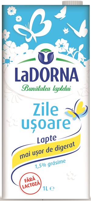LaDORNA Lapte fara lactoza UHT 1.5%