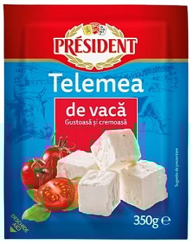 President Branza Telemea de vaca