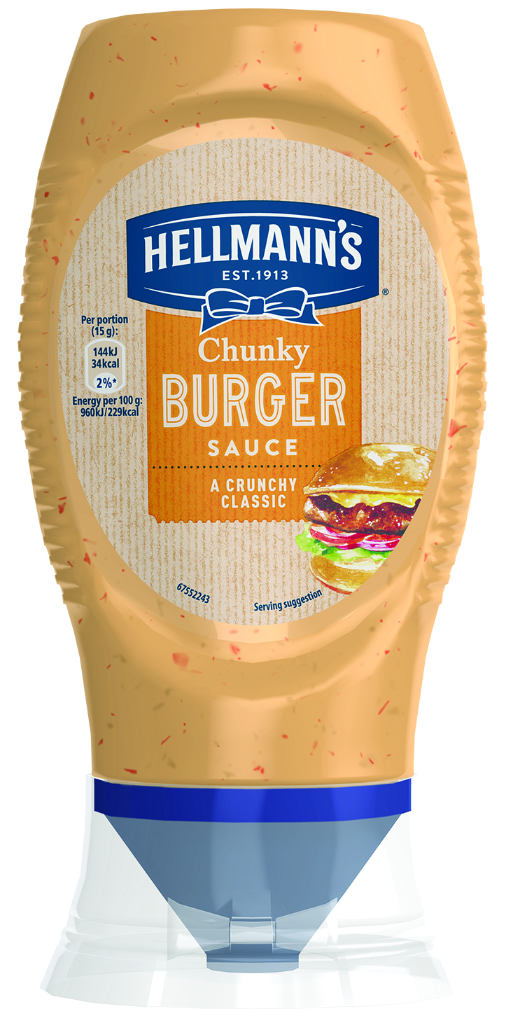 Hellmann's Sos Chunky Burger