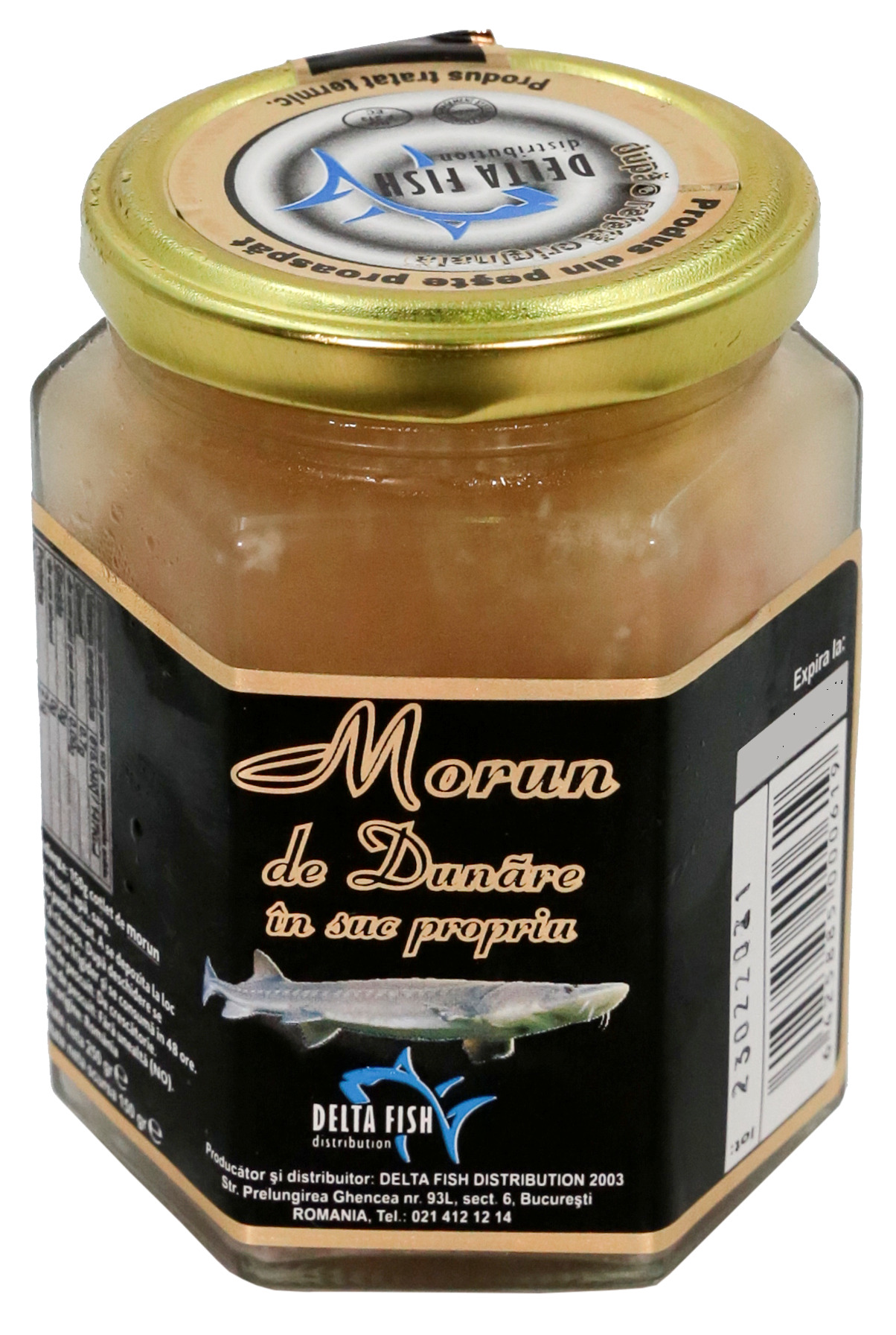 Delta Fish Conserva de Morun de Dunare in suc propriu