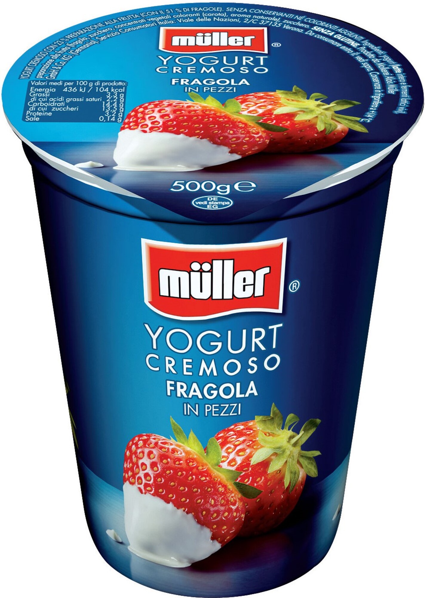 Muller Iaurt cu capsuni