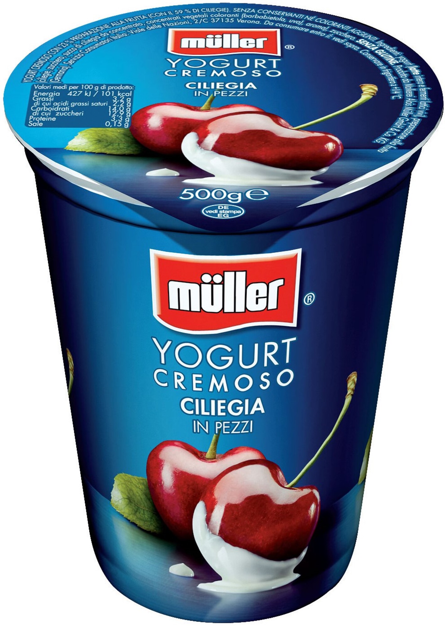 Muller Iaurt cu cirese