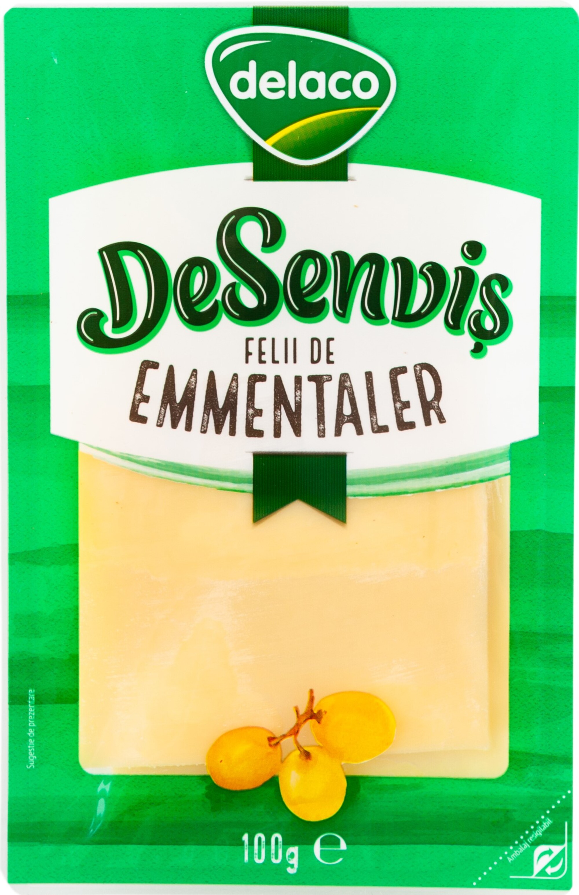 Delaco DeSenvis emmentaler felii