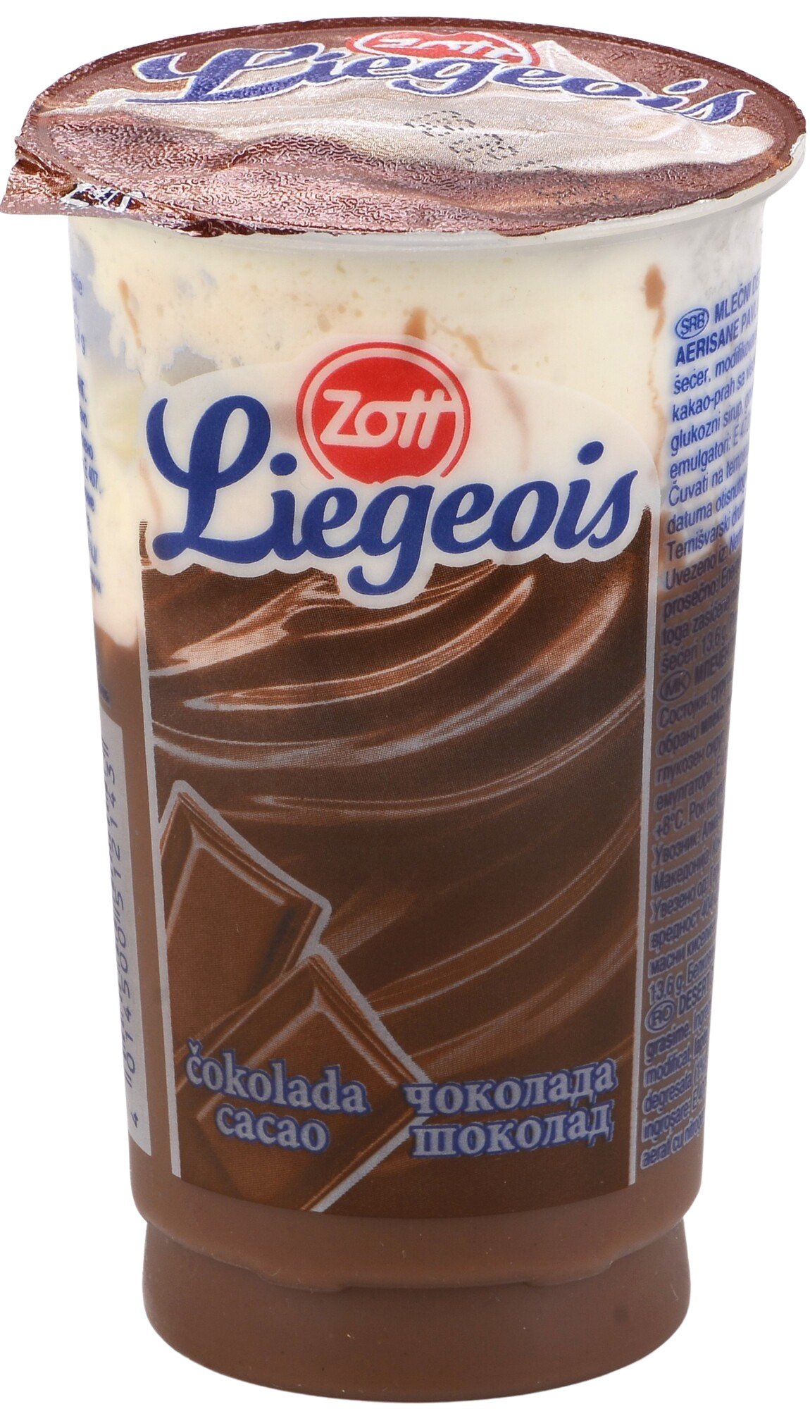 Zott Liegeois cacao cu frisca