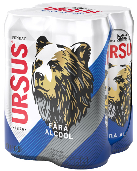 Ursus Bere fara alcool 4 pack