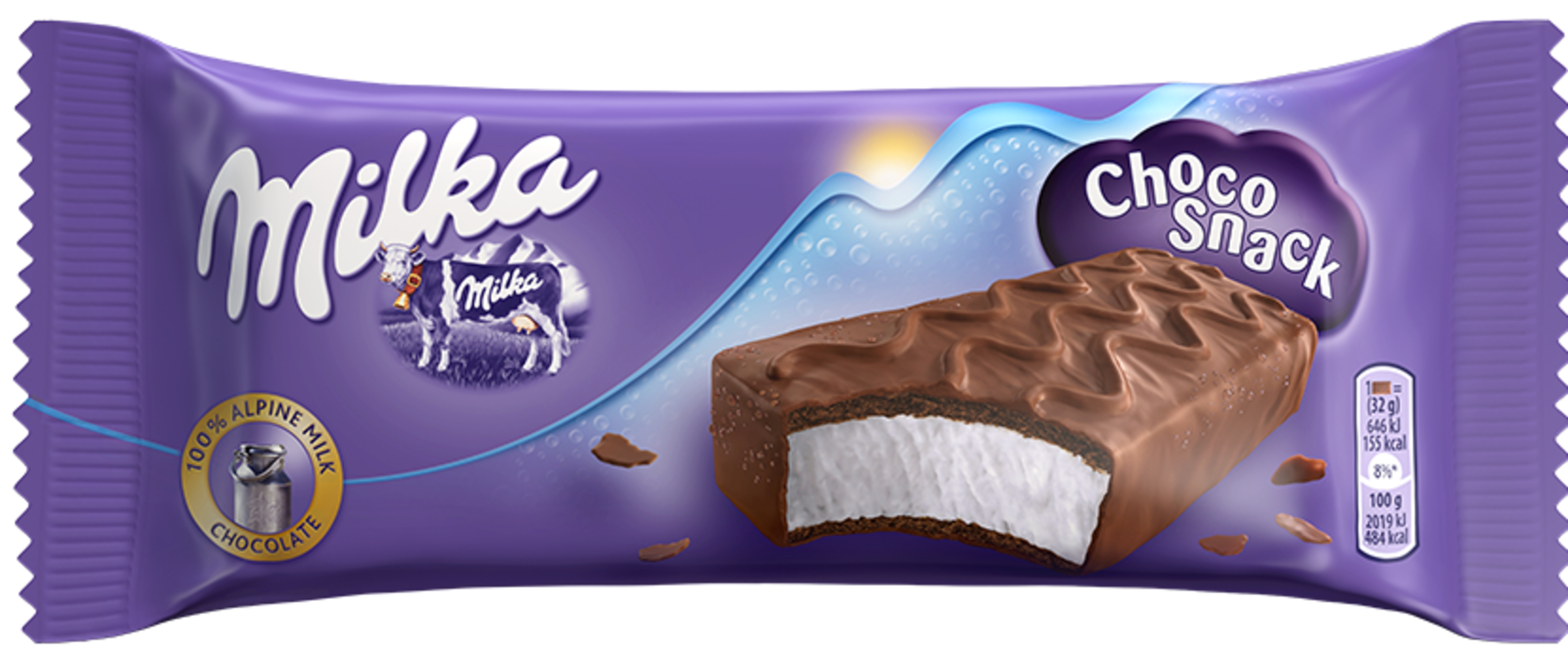 Milka choco snack