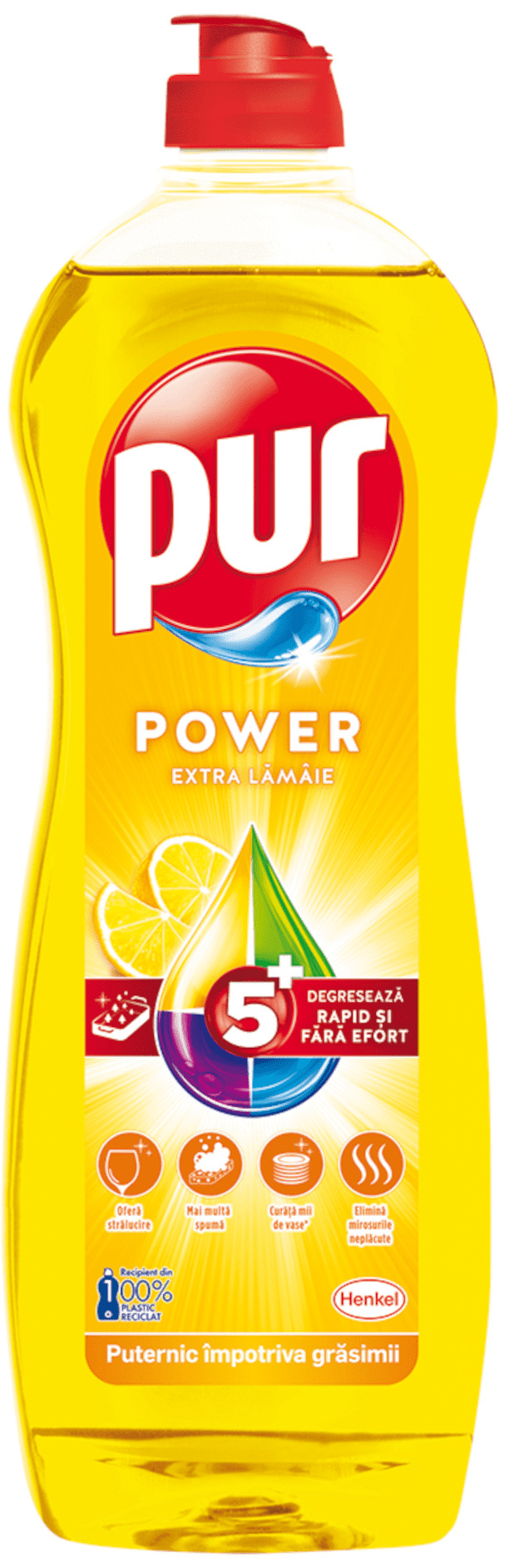 Pur Power Lemon Detergent vase