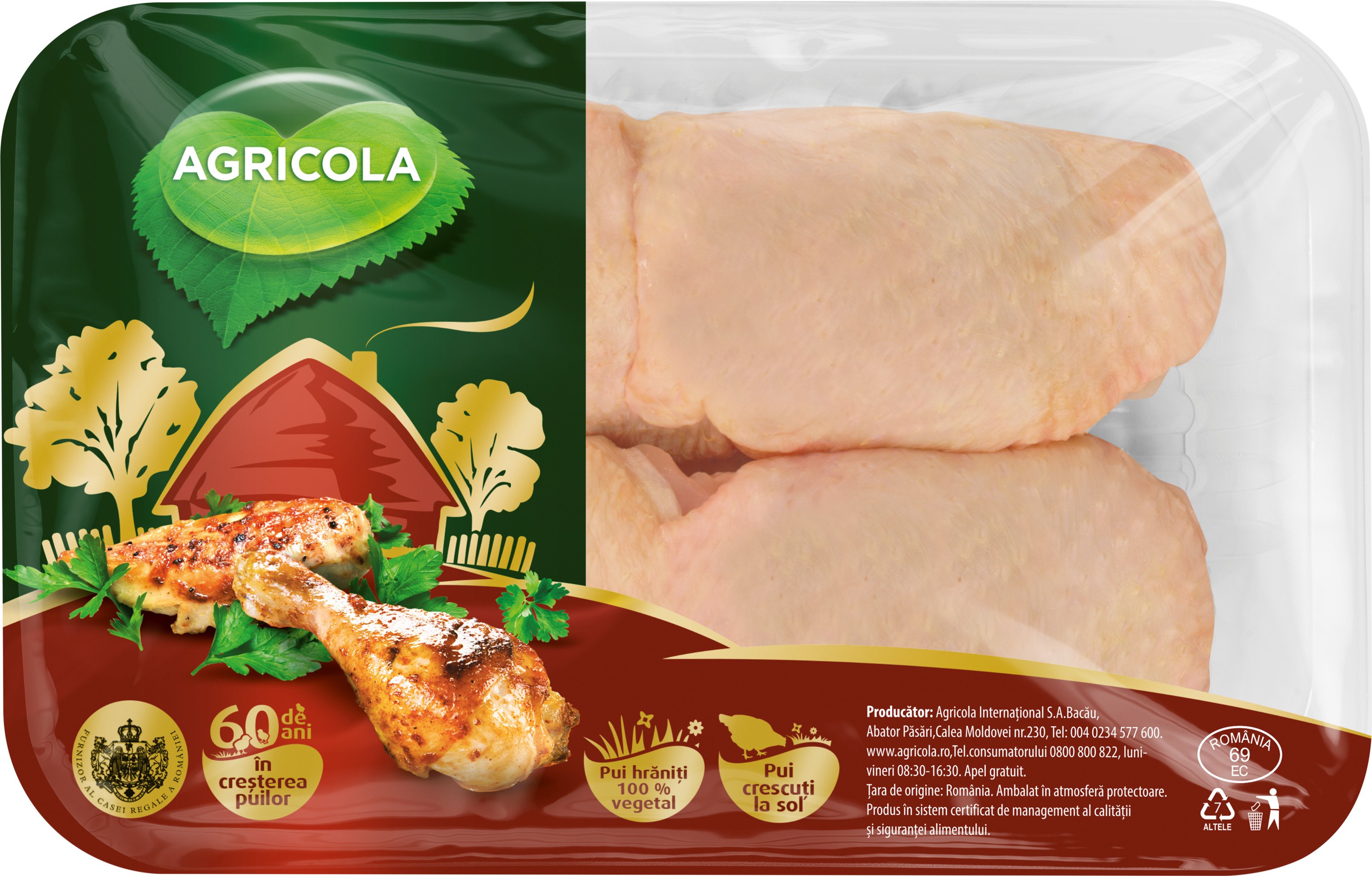 AGRICOLA Pulpe de pui superioare