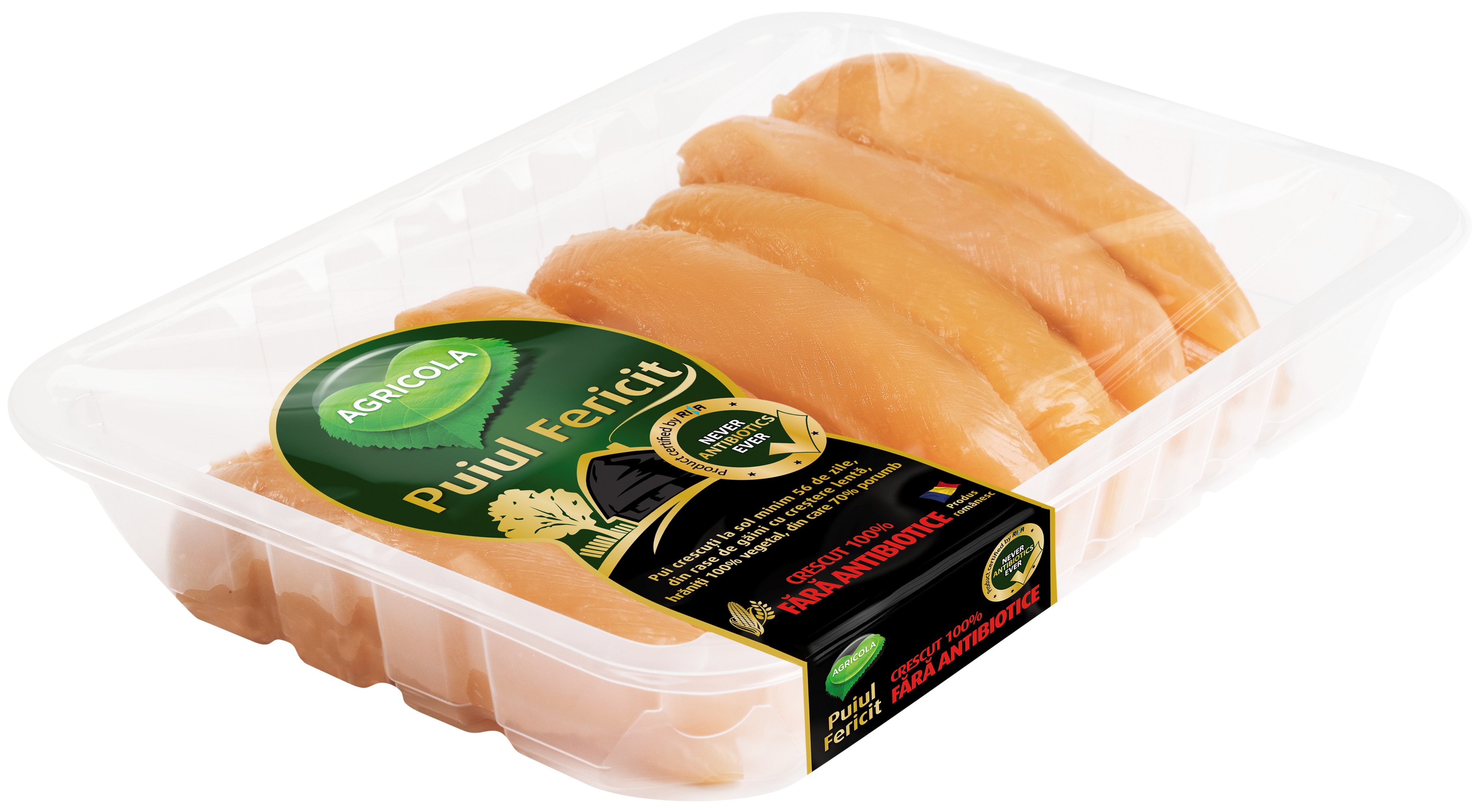 AGRICOLA Puiul fericit Inner hranit cu porumb