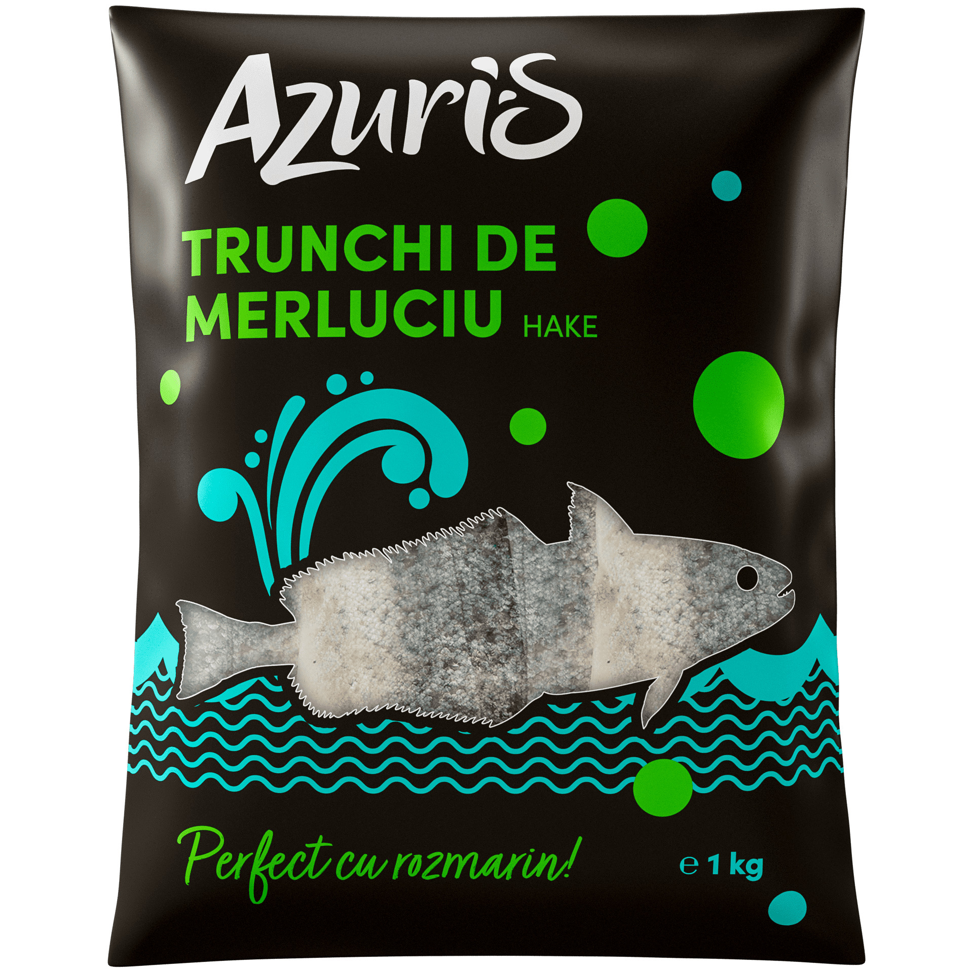 Azuris Trunchi de merluciu (congelat)