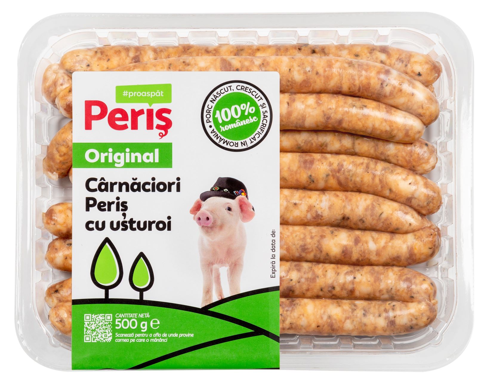PERIS Carnaciori de porc cu usturoi