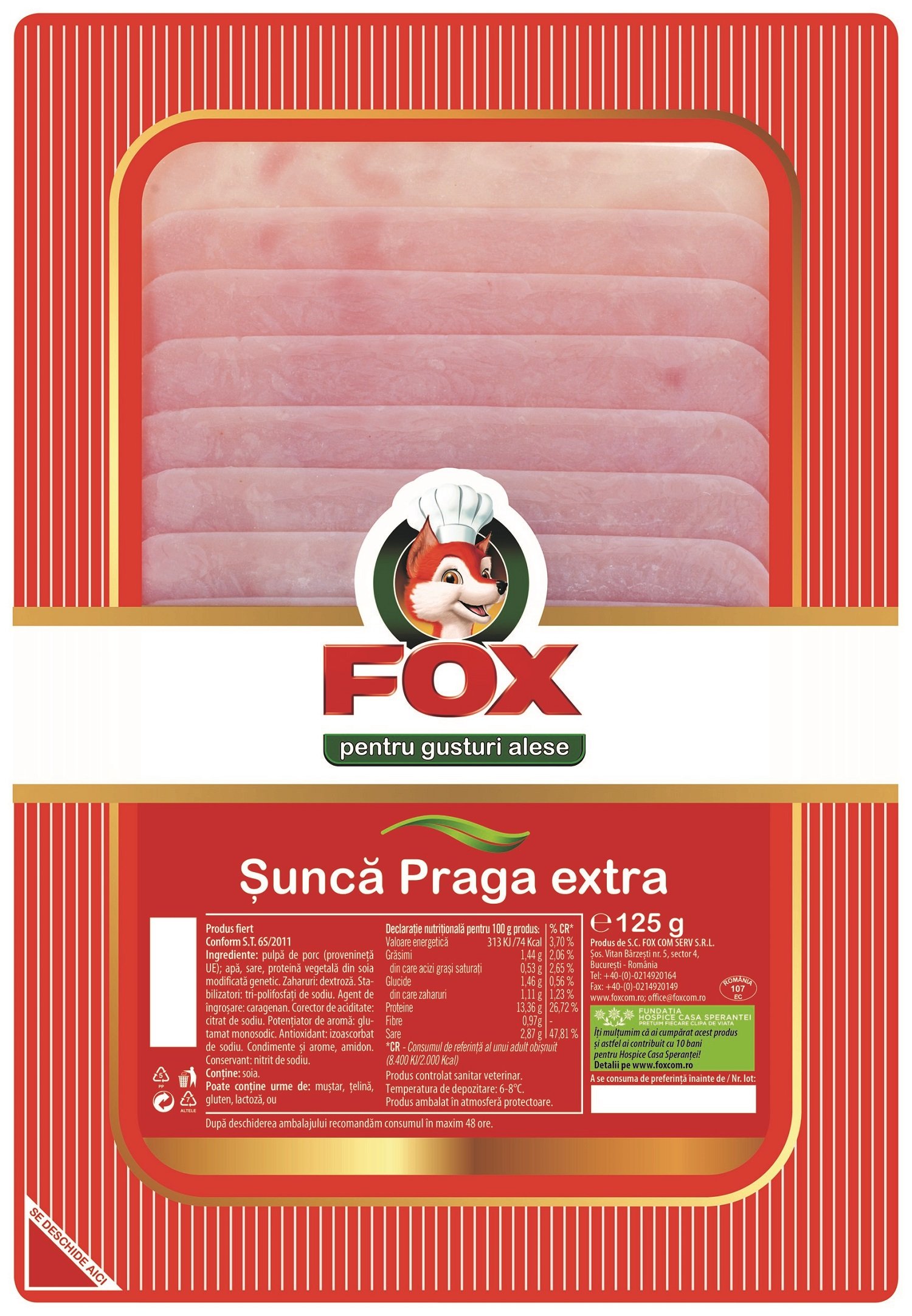 FOX Sunca Praga Extra Feliata