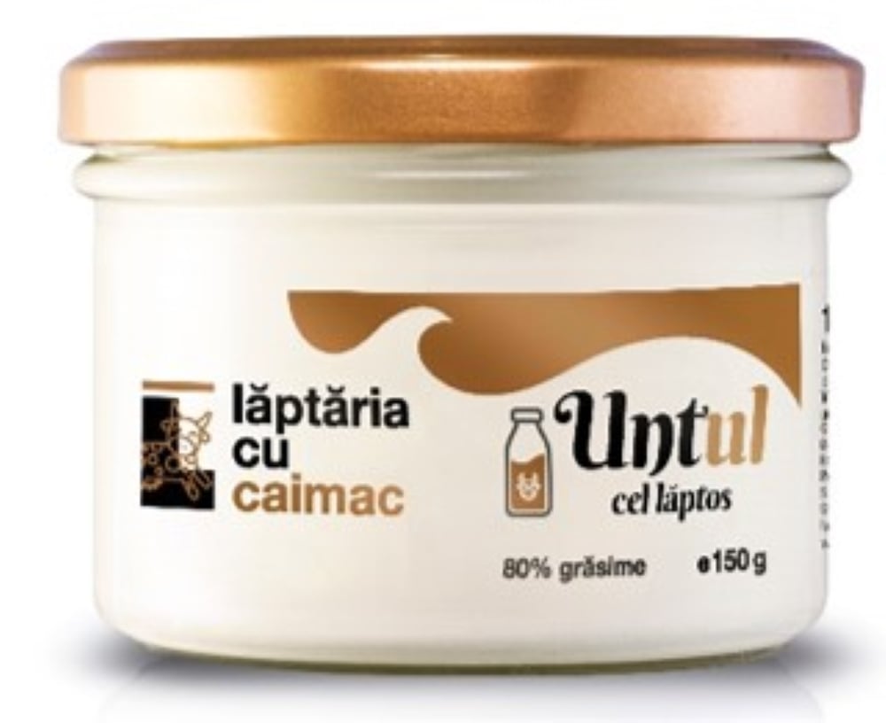 Laptaria cu caimac Untul cel laptos 80% grasime