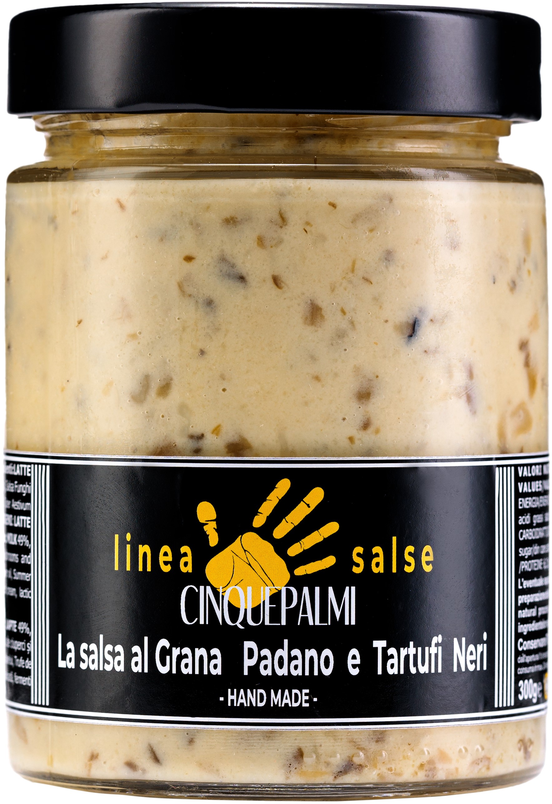 Cinquepalmi Salsa Al Grana Padano E Tartufi Neri