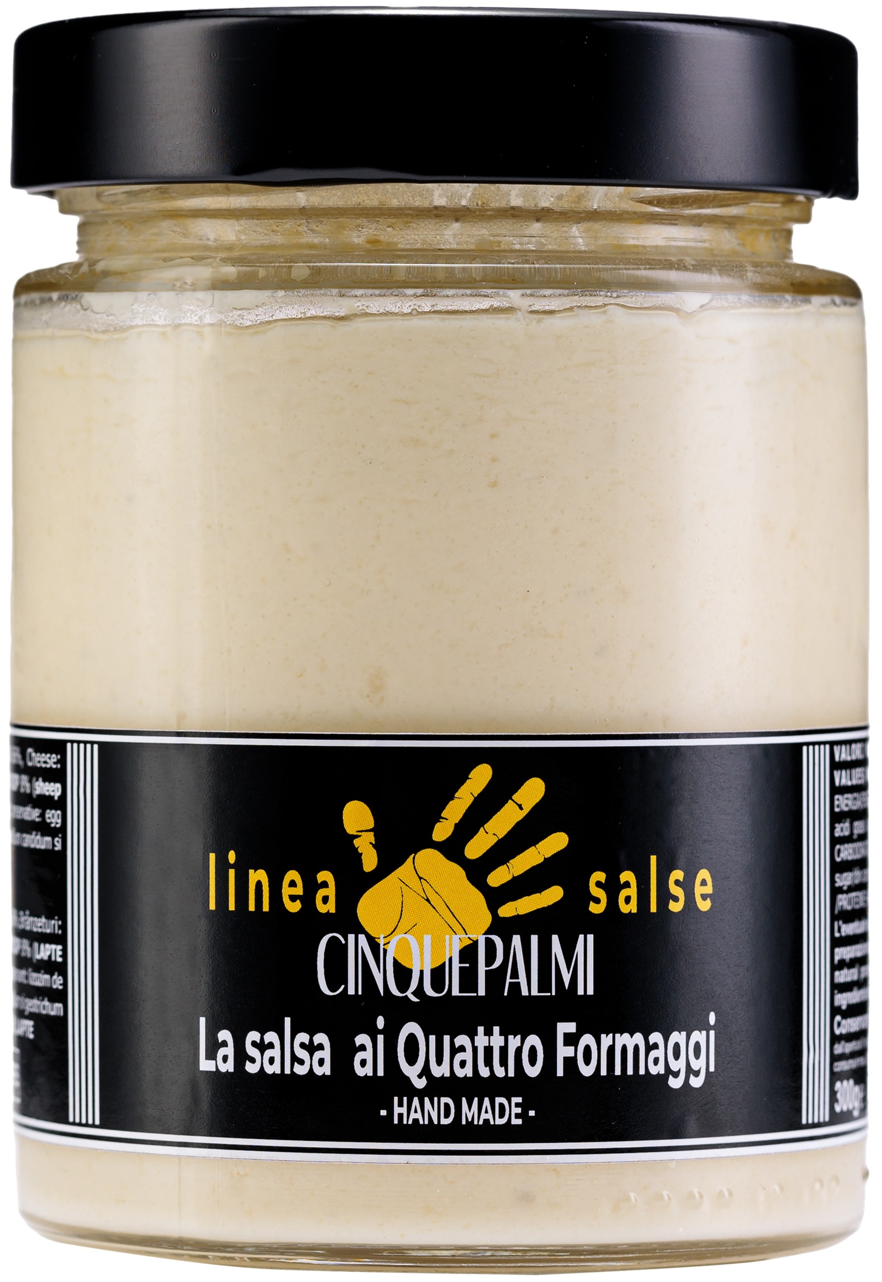 Cinquepalmi Salsa Ai Quattro Formaggi